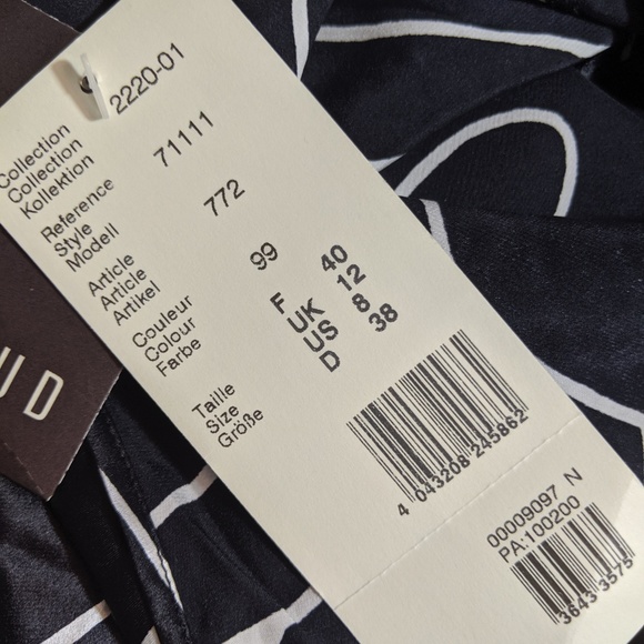 Feraud | Tops | Vintage Feraud Silk Blouse New With Tags Size 8 | Poshmark